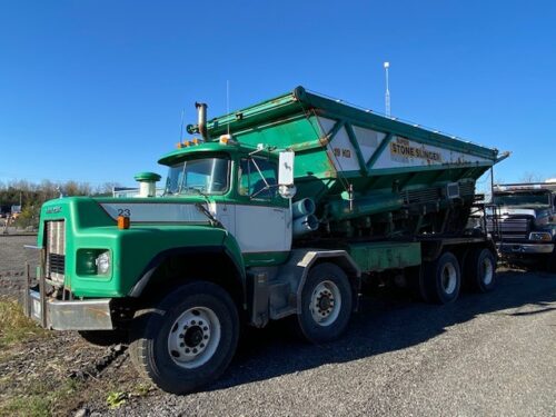 Stone Slinger Truck Advanced Stone Slinger System Achieves Lower Costs ...
